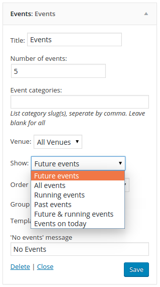 Event Organiser 3.0.0 (release candidate) | Event Organiser